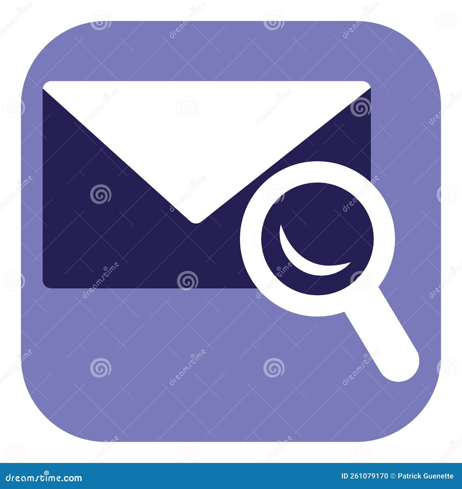 Marketing Letter Search, Icon Stock Vector - Illustration of logo ...
