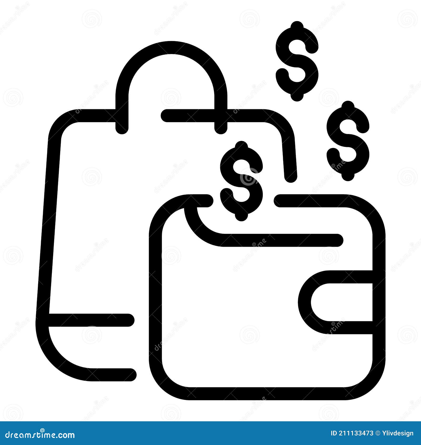 Marketing Mix Product Icon, Outline Style Stock Vector - Illustration ...