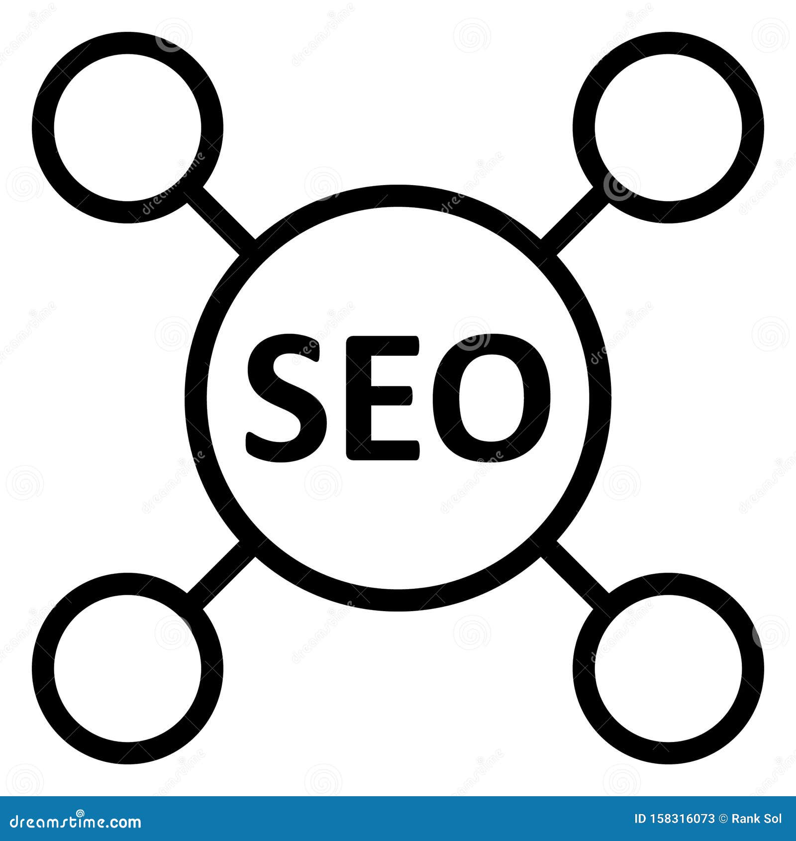 Marketing, Optimization Isolated Vector Icon Which Can Easily Modify or ...