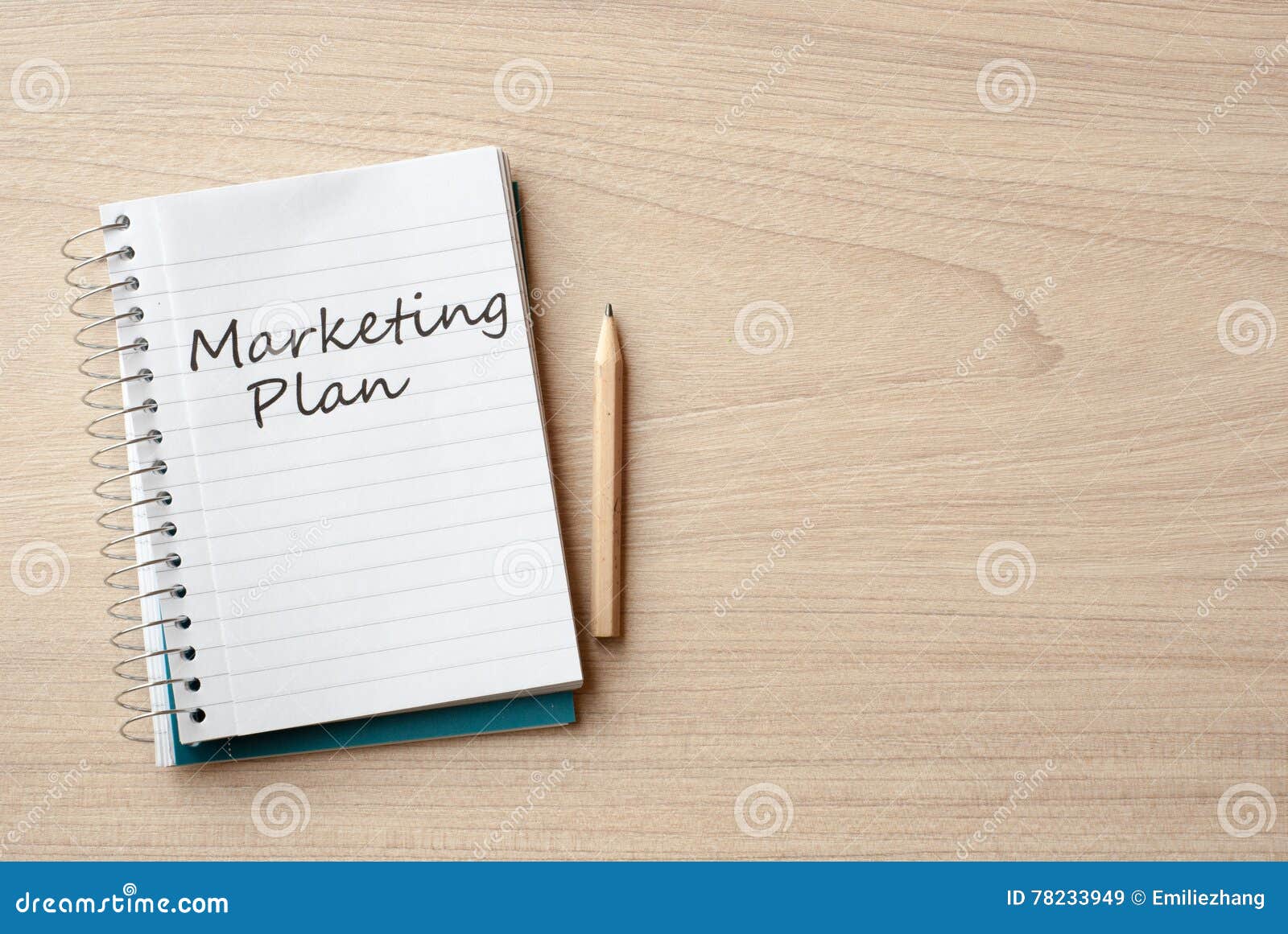 Marketing plan stock image. Image of office, plan, notebook - 78233949