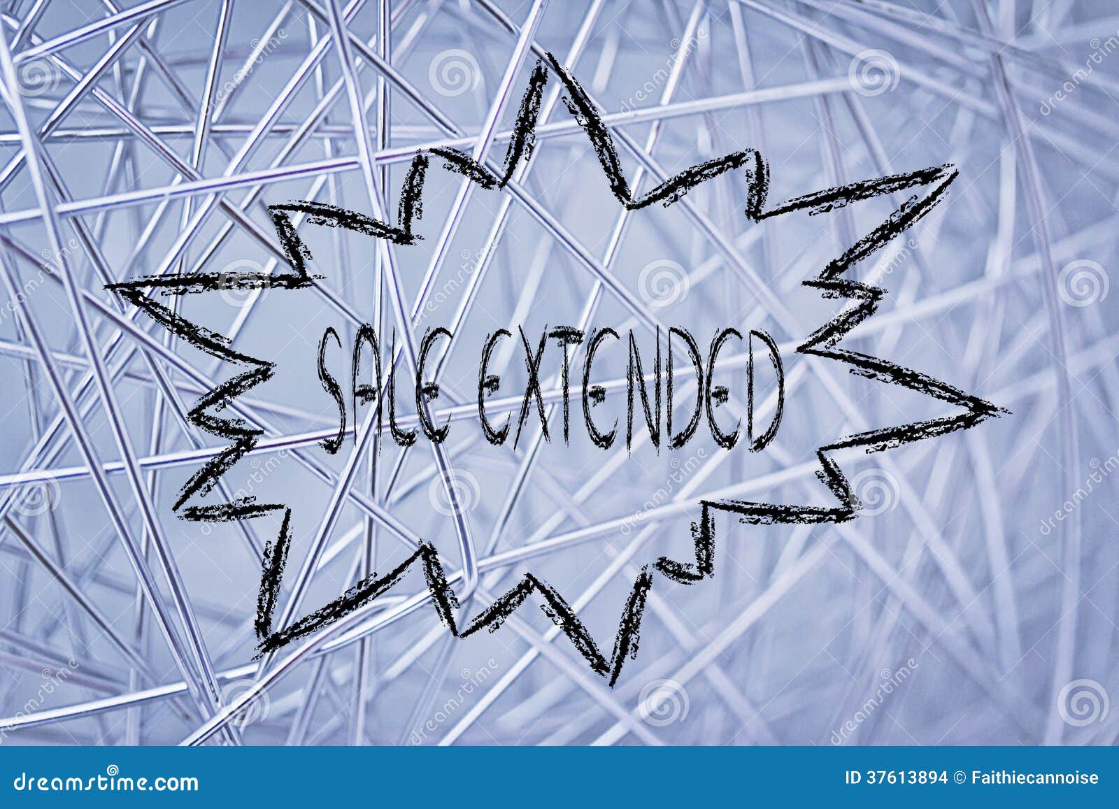 Marketing Promotion Message in Comic Bubble Stock Photo - Image of ...