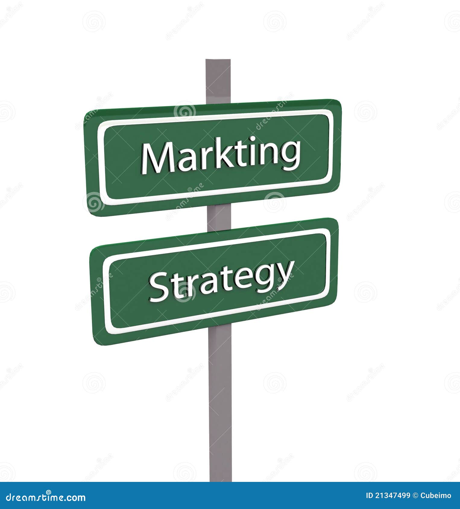 Marketing Road sign stock illustration. Illustration of business - 21347499