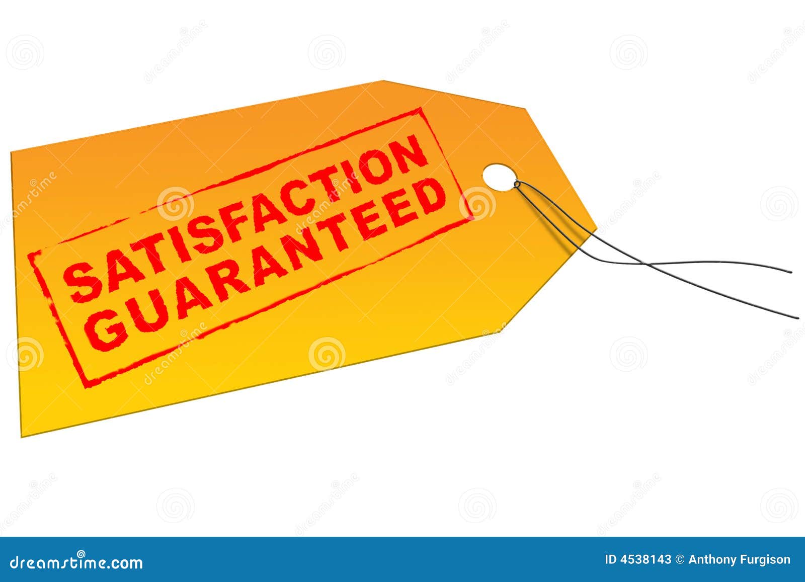 Marketing Satisfaction Guarantee Stock Illustration - Illustration of ...
