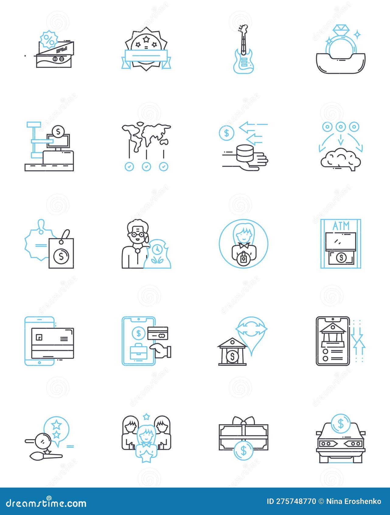 Marketing Strategy Linear Icons Set. Targeting, Segmentation ... Marketing Strategy Linear Icons Set. Targeting, Segmentation ...