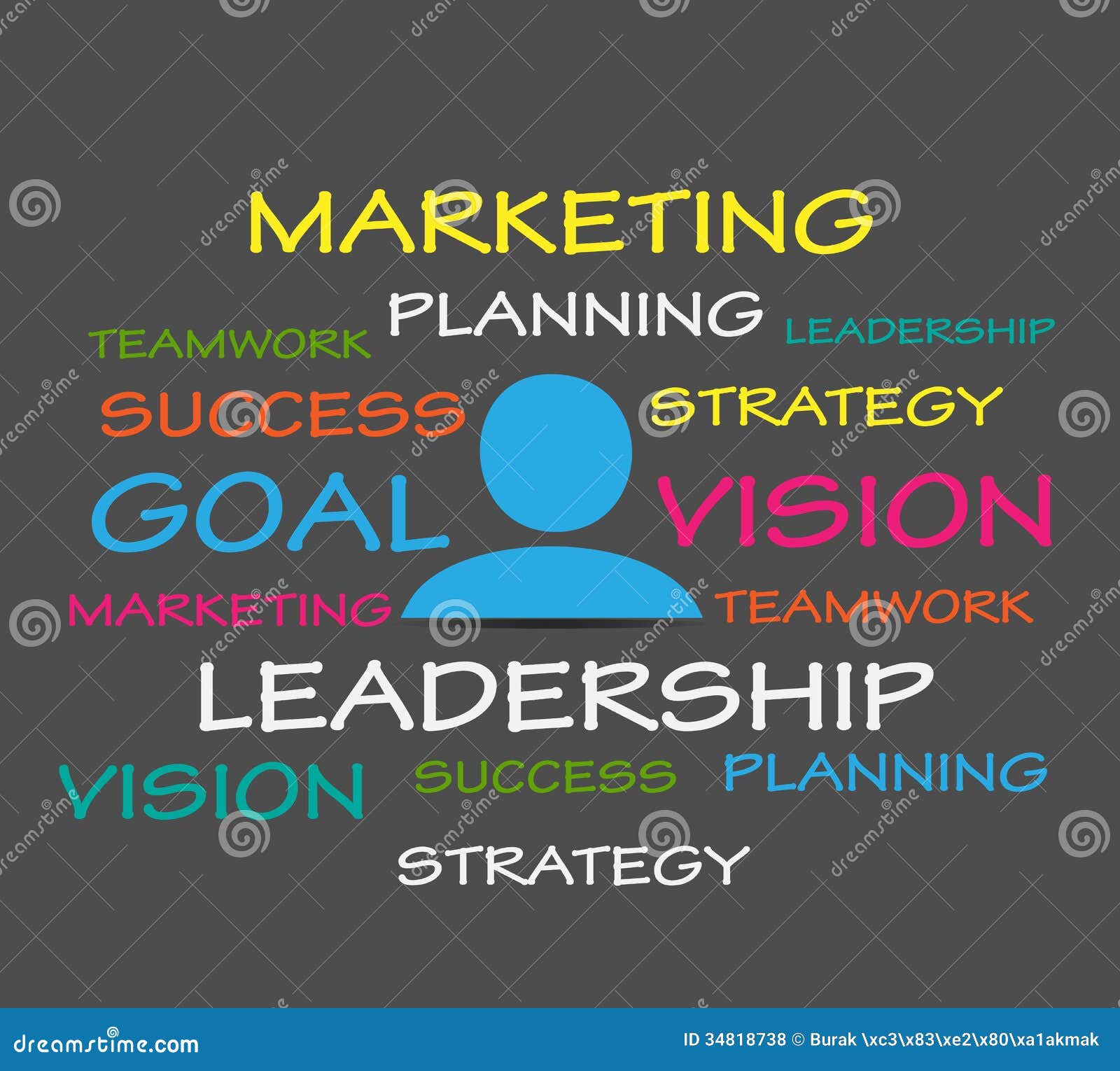 Marketing strategy stock vector. Illustration of icon - 34818738