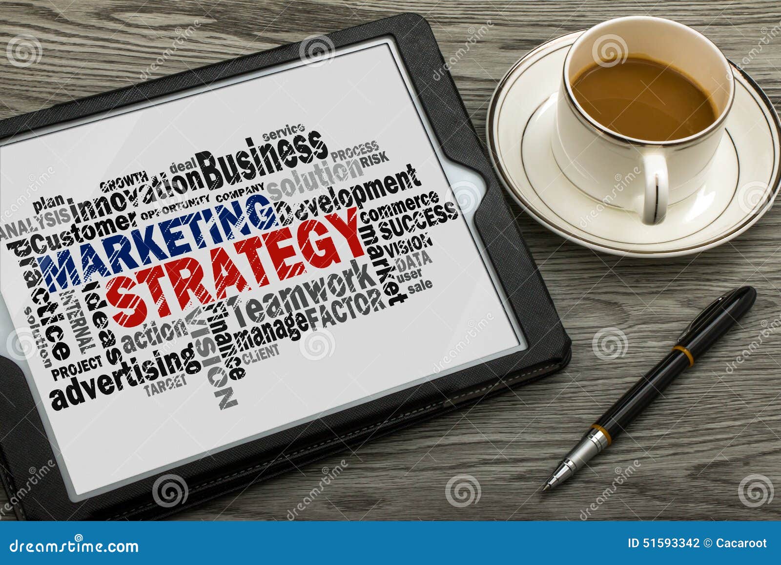Marketing Strategy Word Cloud Stock Photo - Image of chance, challenge ...