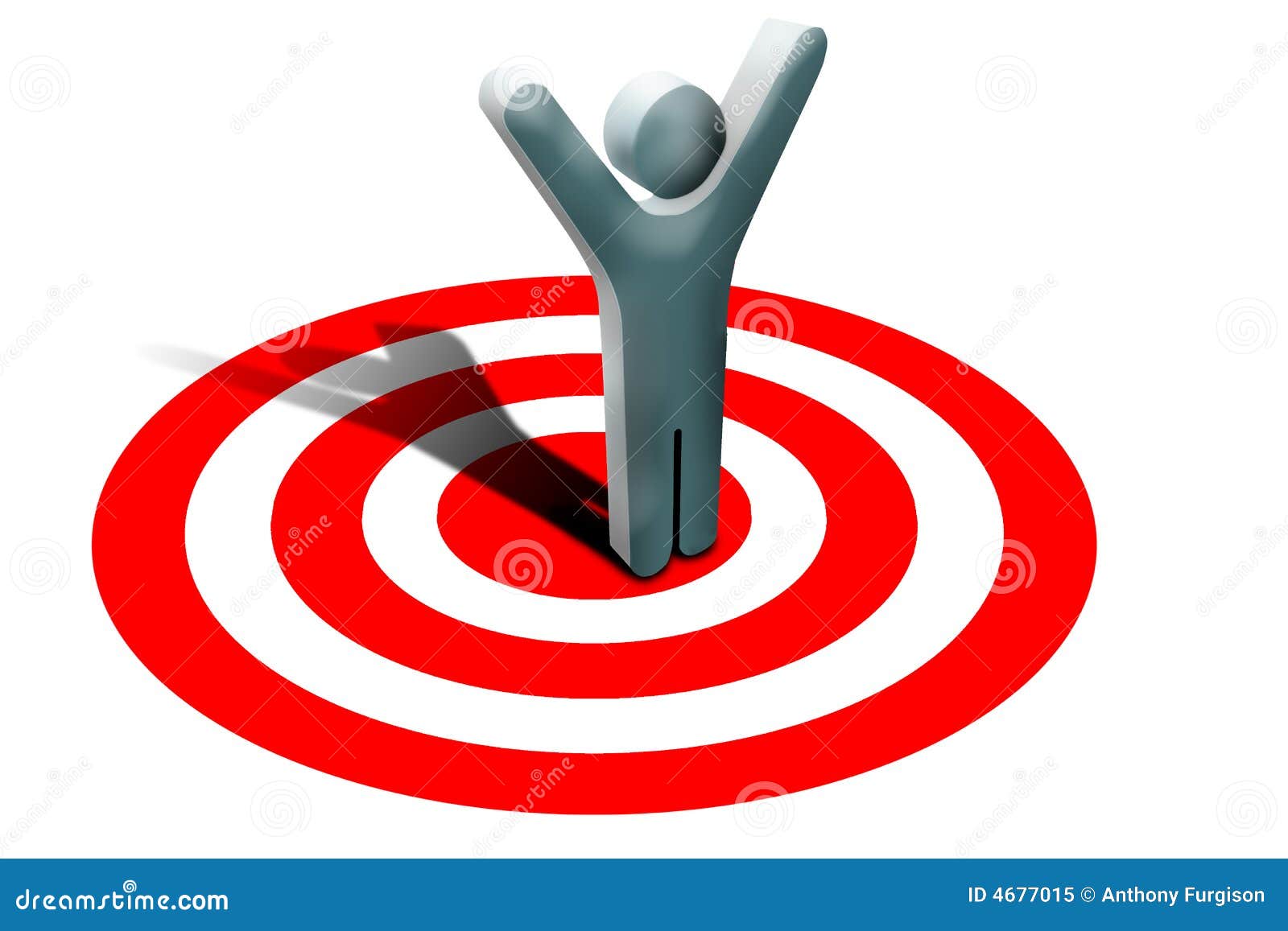 Marketing target winner #2 stock illustration. Illustration of shape ...