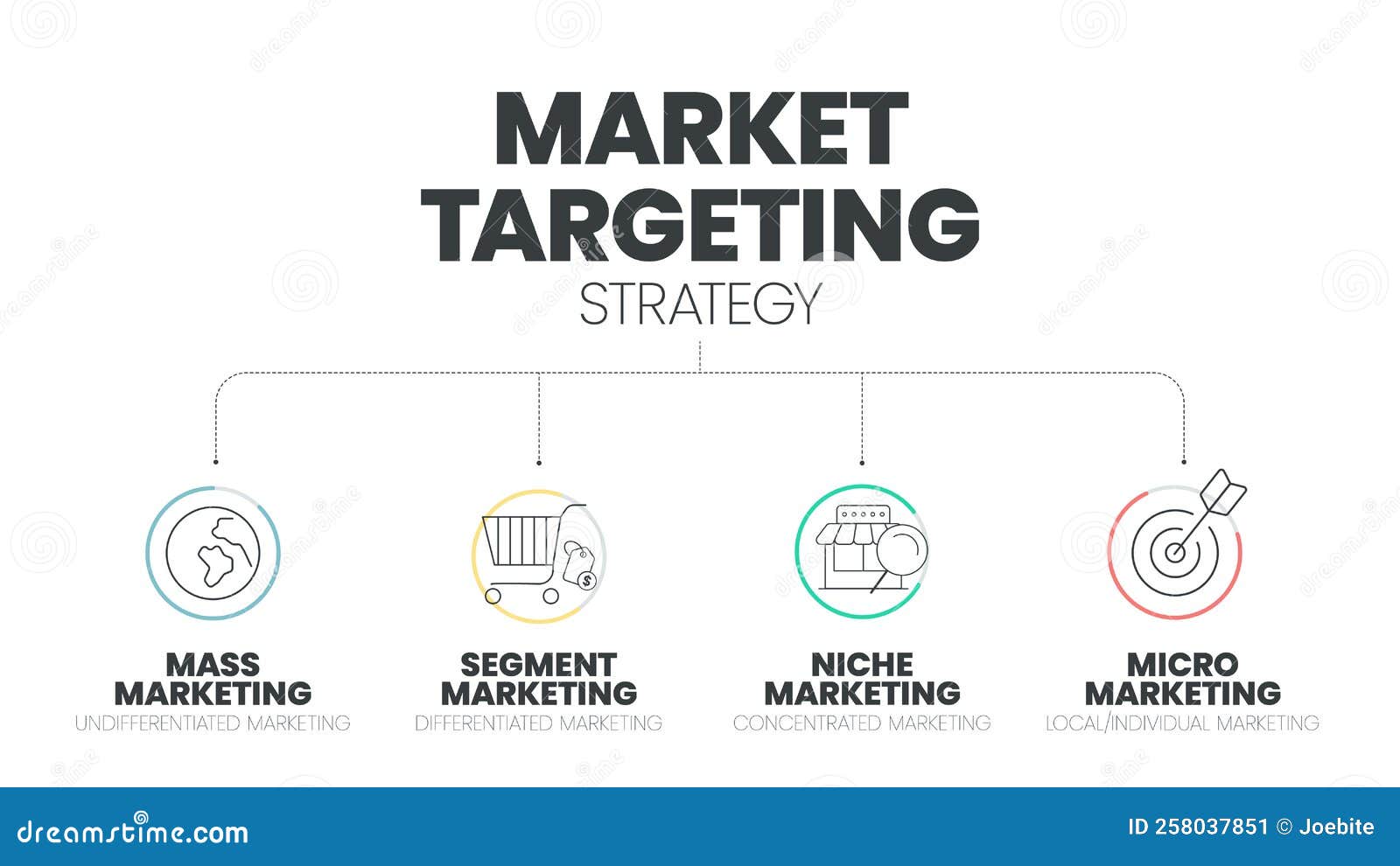 Marketing Targeting Infographic Presentation Template With Icons. Data ... Marketing Targeting Infographic Presentation Template With Icons. Data ...