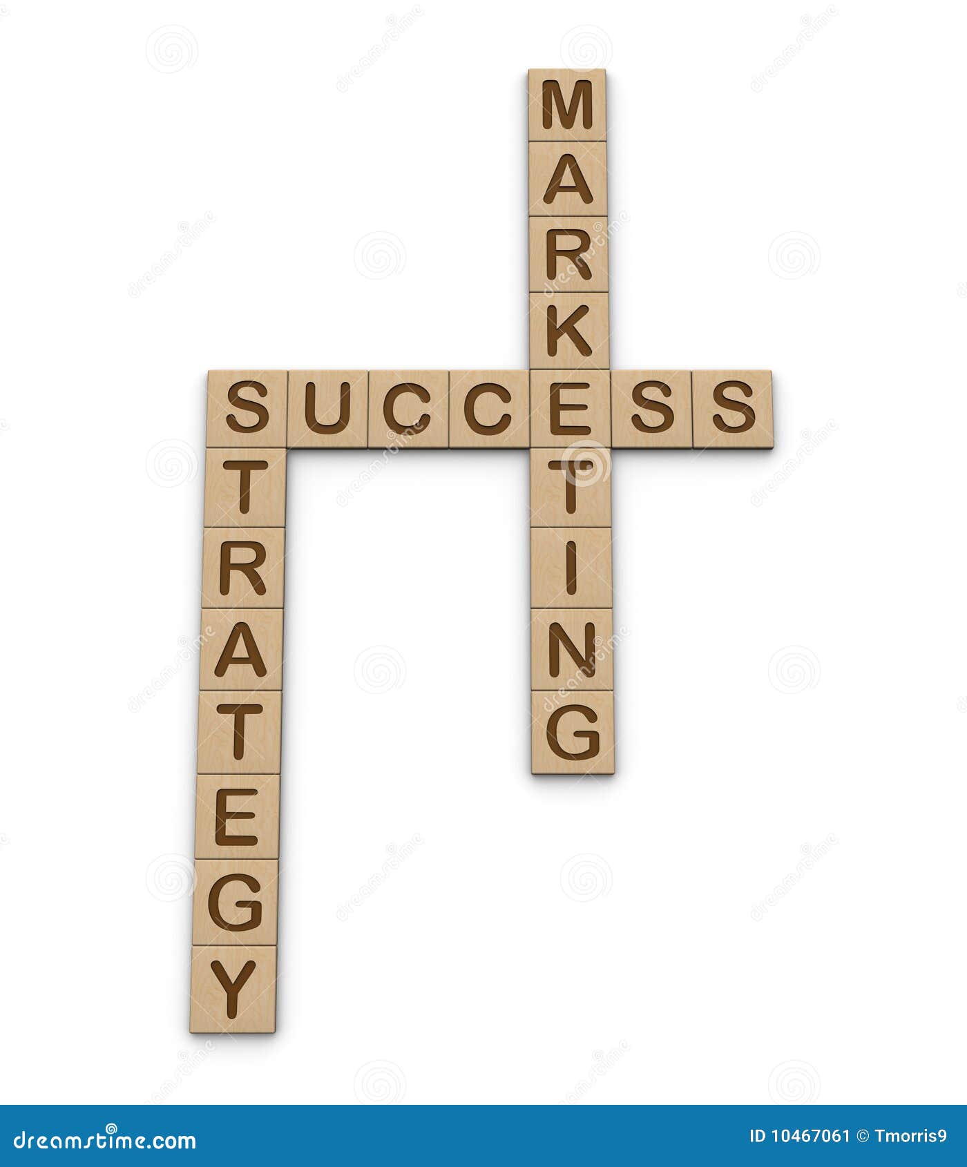 Marketing Tiles stock illustration. Illustration of strategy - 10467061