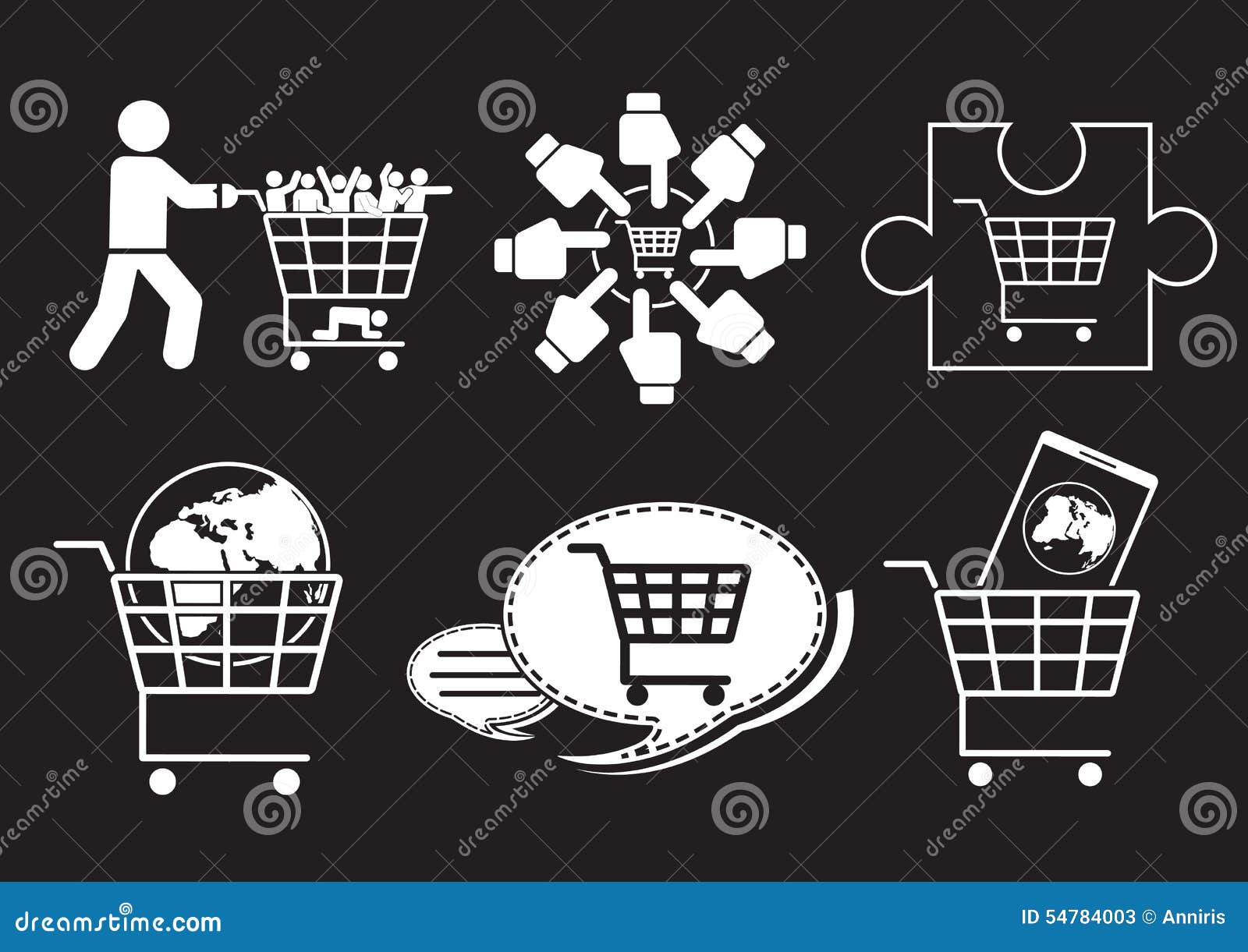 Marketing World Map Flat Vector Infographic: Diagram Pie Chart ...