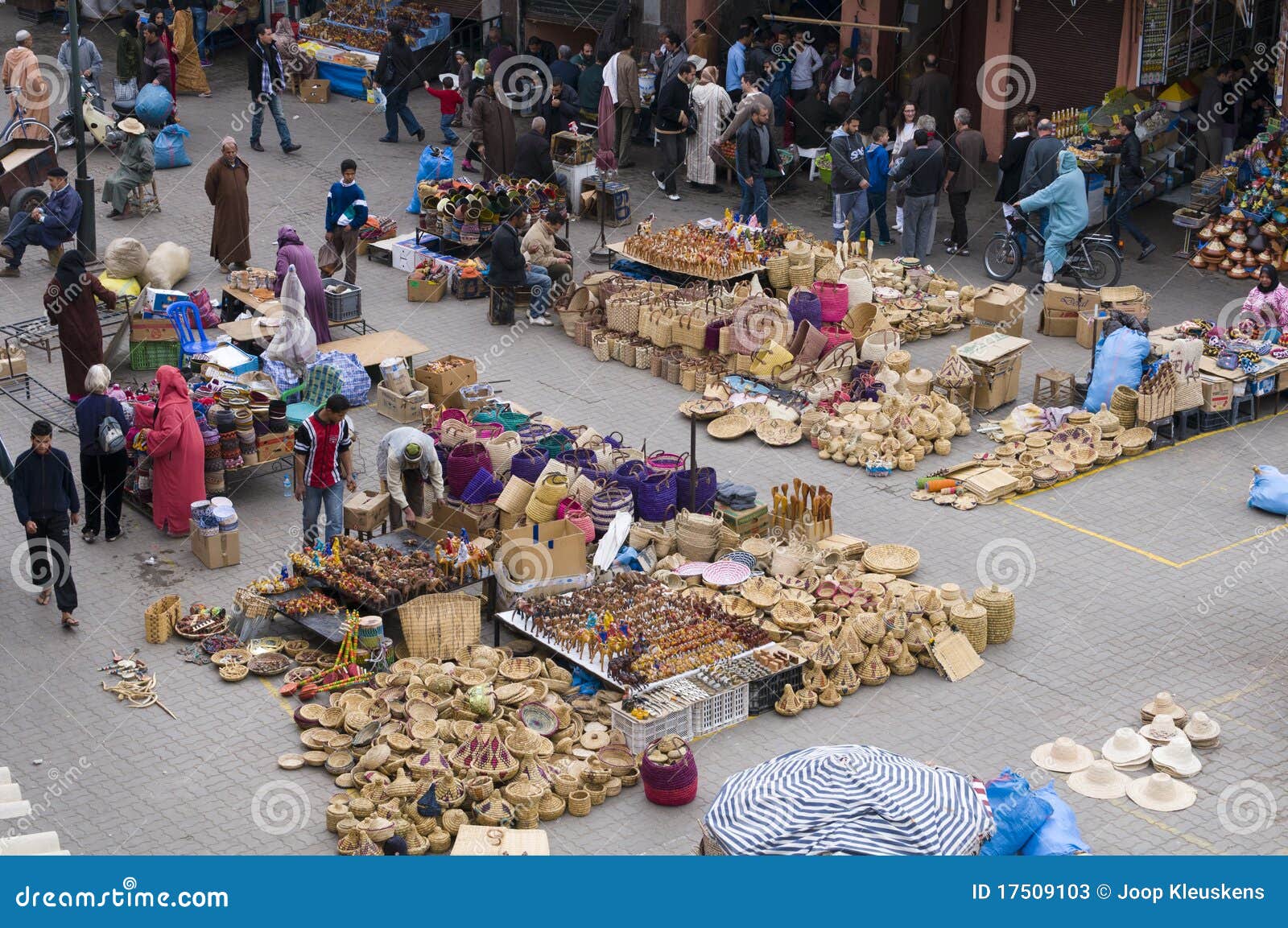 Marketplace of Marrakesh Morocco Editorial Stock Photo - Image of ...