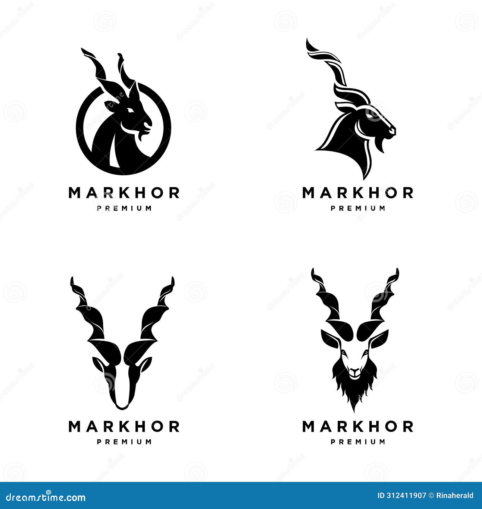 Capra Logo. Sheep Logo Cartoon Vector | CartoonDealer.com #311617123