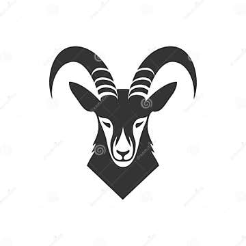 Markhor icon stock vector. Illustration of markhor, icon - 293140260