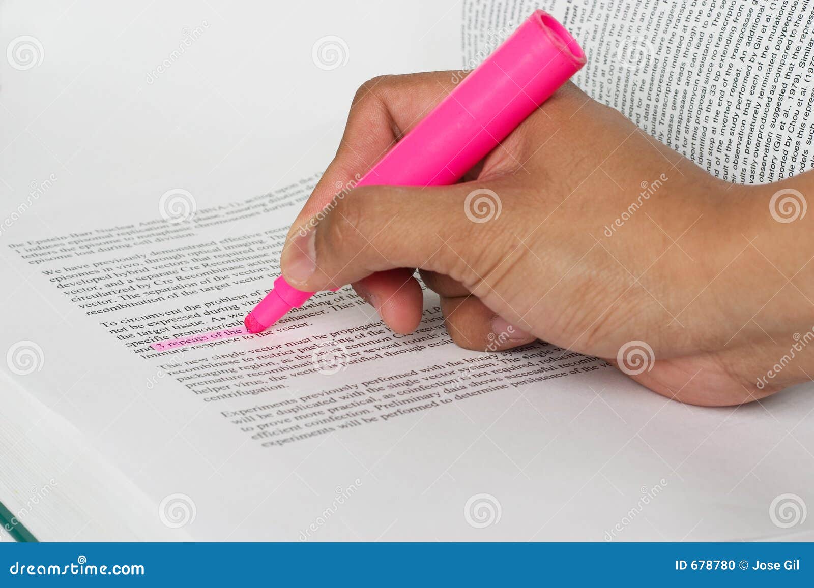 Markieren Des Seiten-Scharf-Hintergrundes Stockfoto - Bild von ...