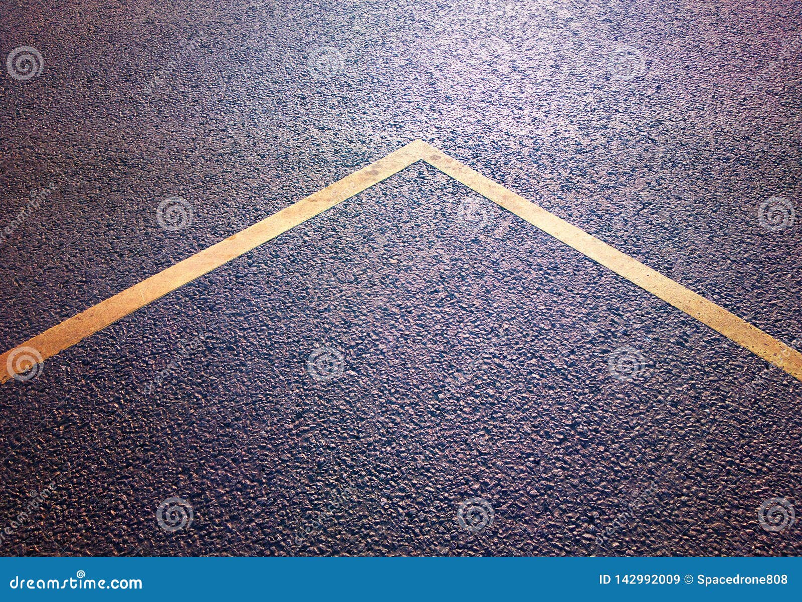 Marking on Asphalt Road Texture Background Stock Image - Image of line ...