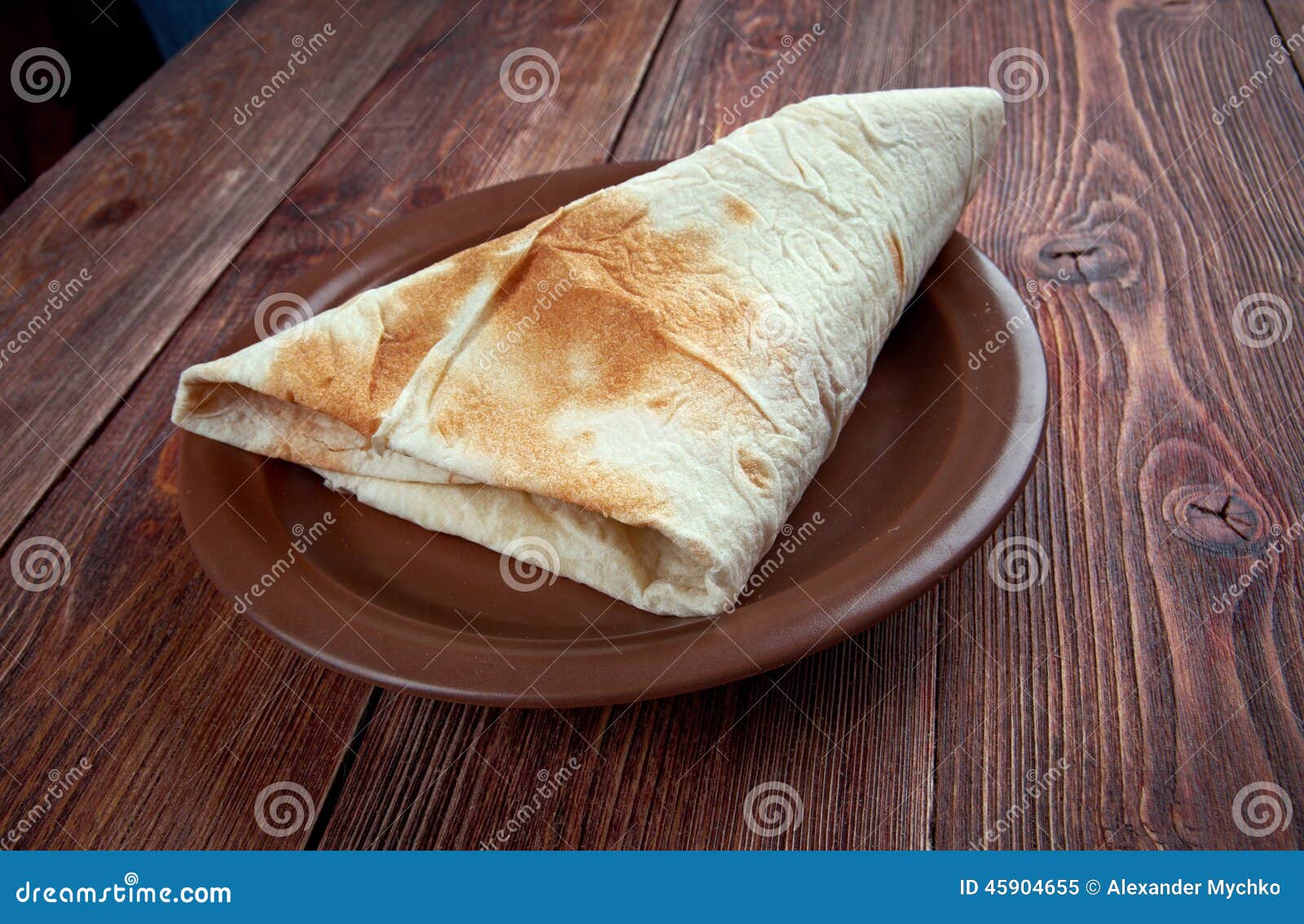 Markook stock image. Image of flat, thin, falafel, lahmacun - 45904655