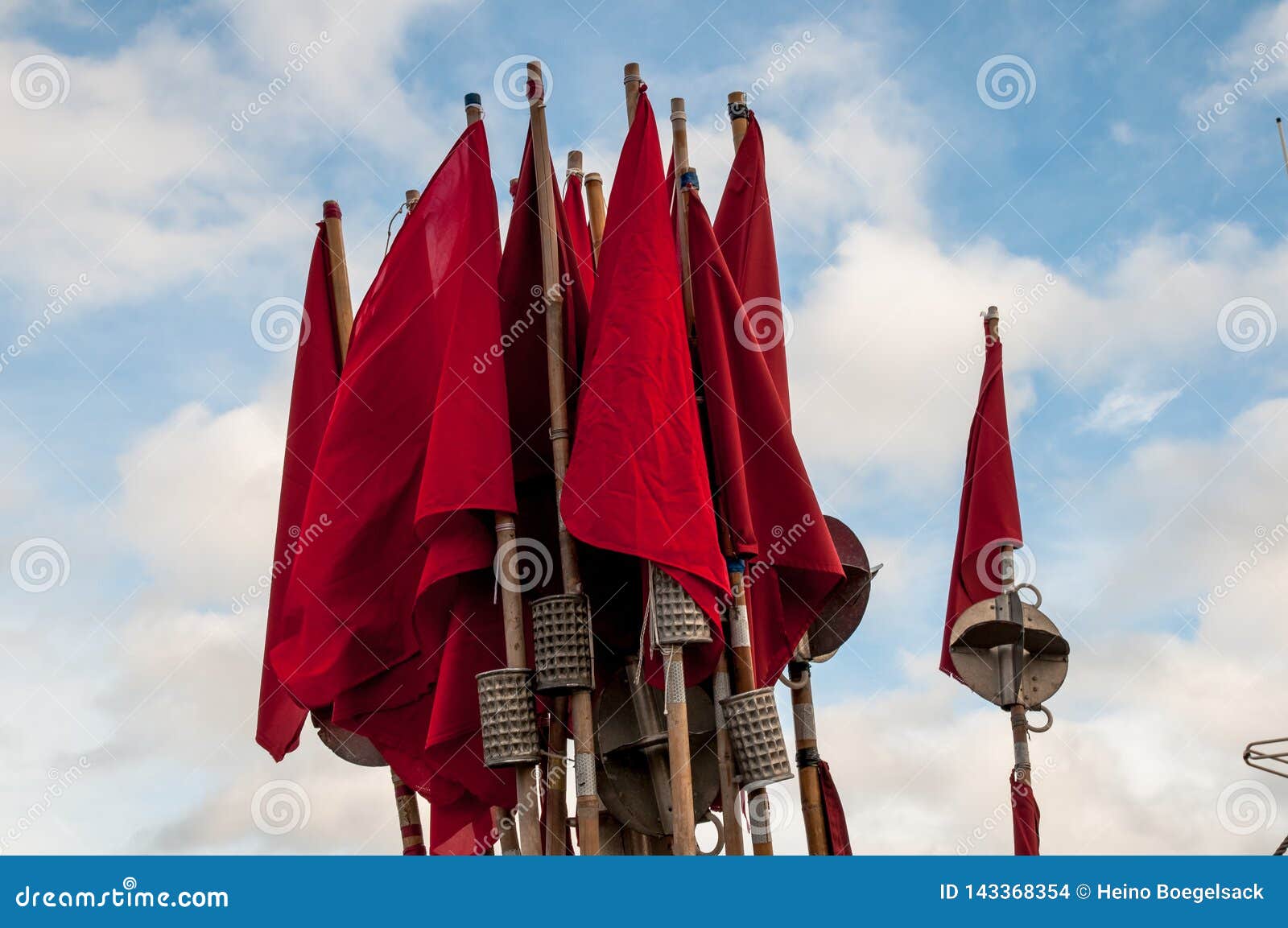 Net flags redly stock photo. Image of pomerania, aluminium - 143368354
