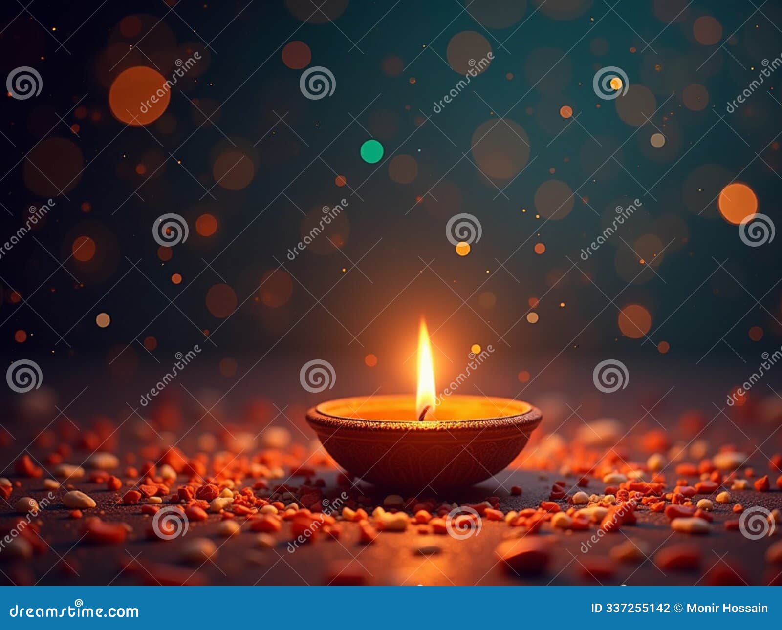 Happy Diwali Background Design Stock Illustration - Illustration of ...
