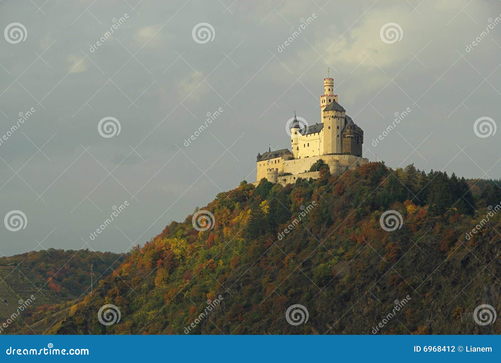 Marksburg stock photo. Image of historic, architecture - 6968412