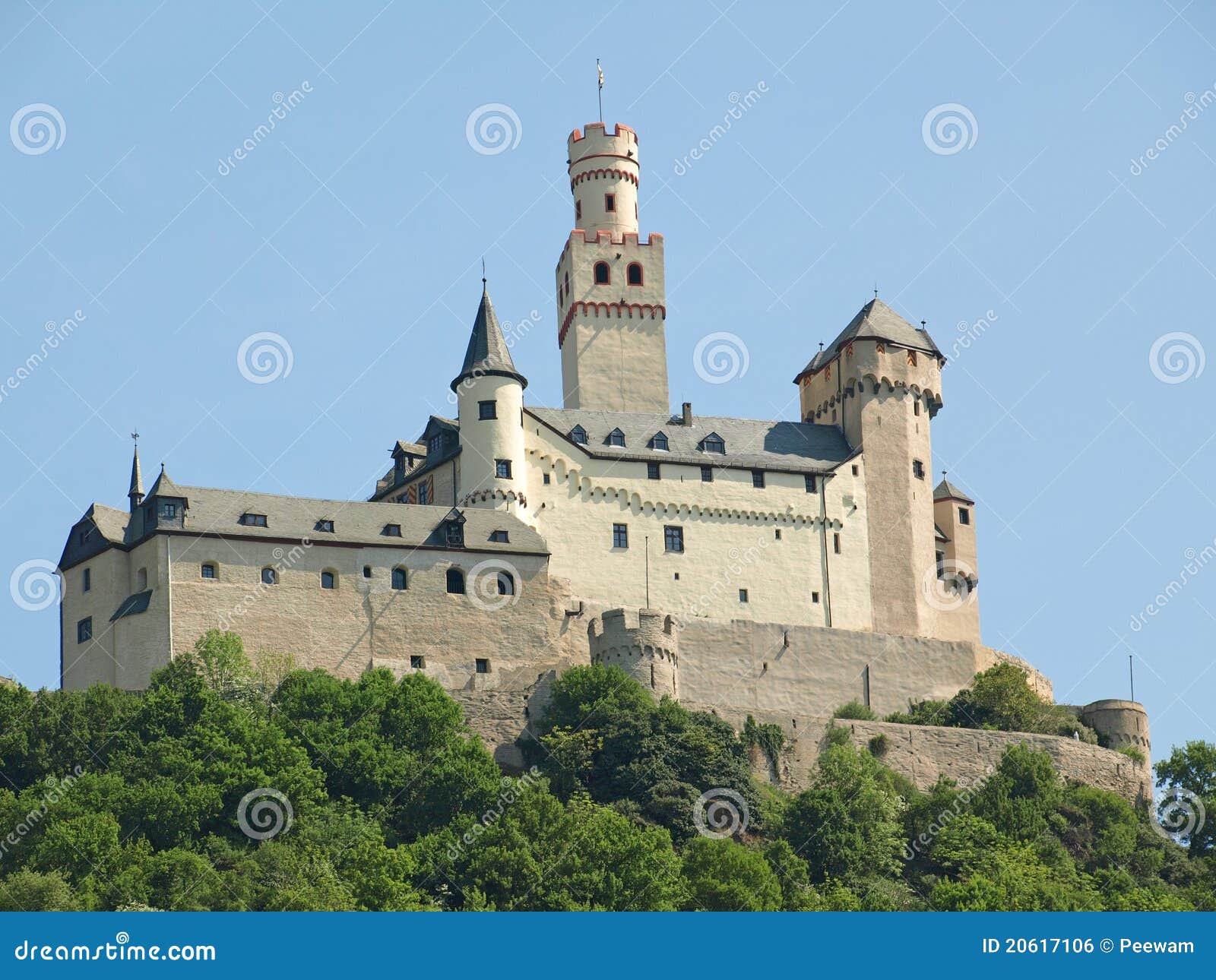 Marksburg Castle Royalty Free Stock Image - Image: 20617106