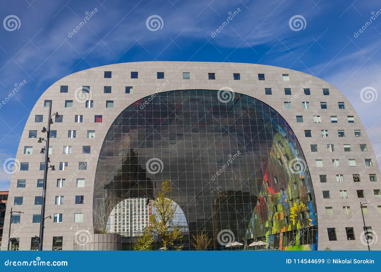 Markthal - Market in Rotterdam Netherlands Stock Image - Image of ...