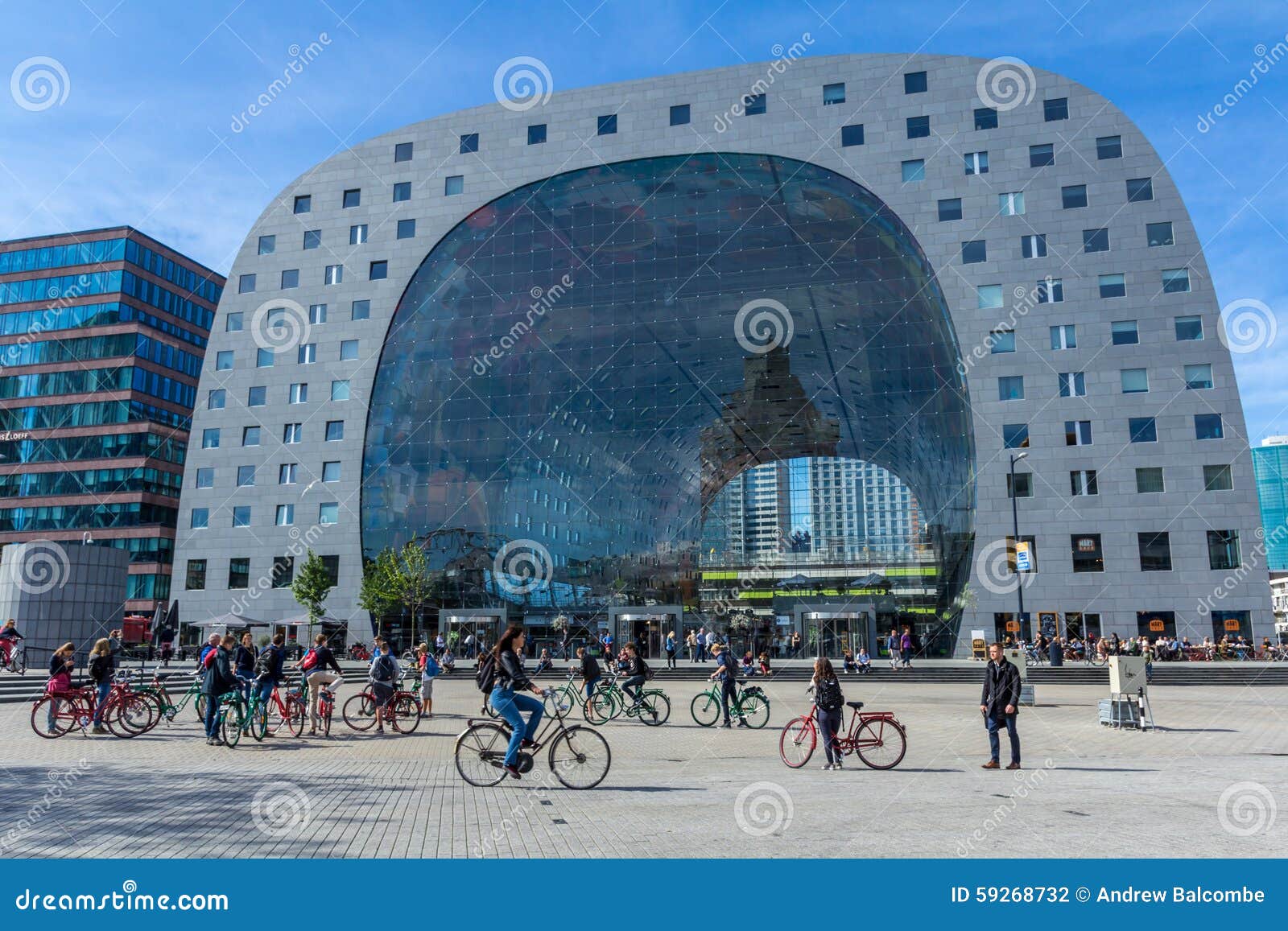 Markthal Rotterdam Building By MVRDV Architects. Interior View Of The ...
