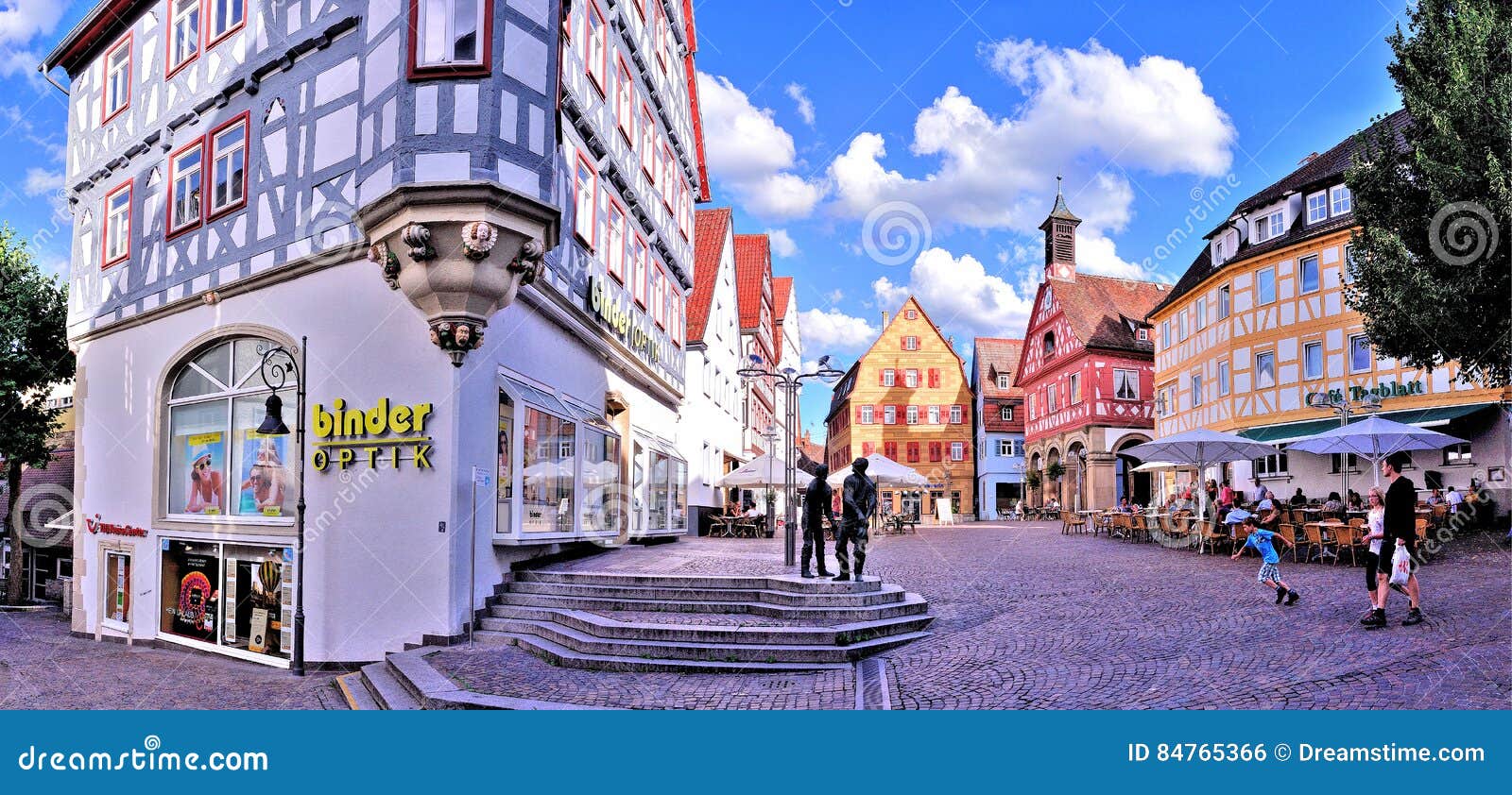MarktPlatz Waiblingen foto editorial. Imagen de estupidez - 84765366