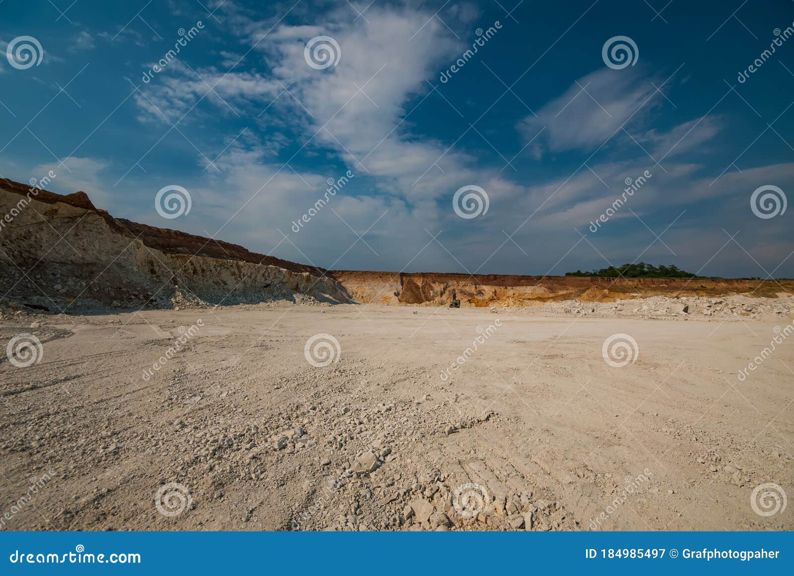 Marl Quarry for the Extraction of Raw Materials for the Production of ...