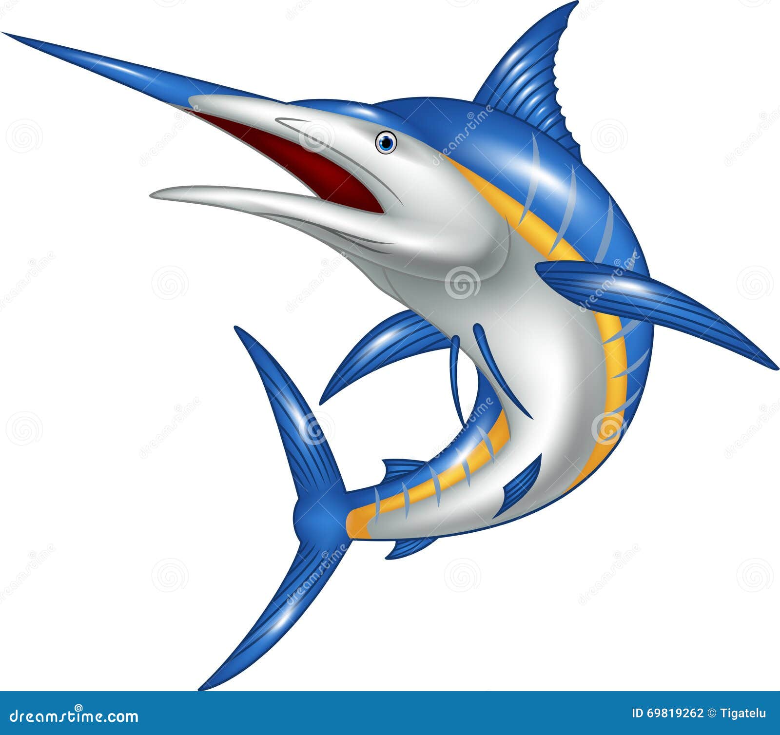 Marlin Stock Image | CartoonDealer.com #1522873