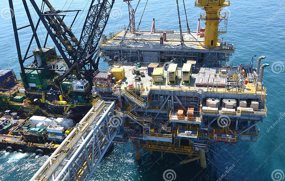 Marlin a Module Support Frame is Placed into Position by the BD30 Stock ...