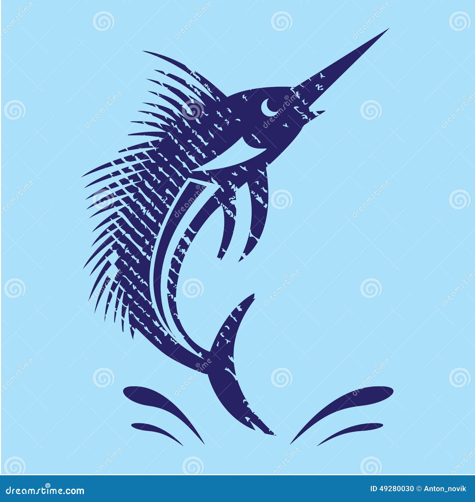 Sword Fish Vector Illustration | CartoonDealer.com #20687498