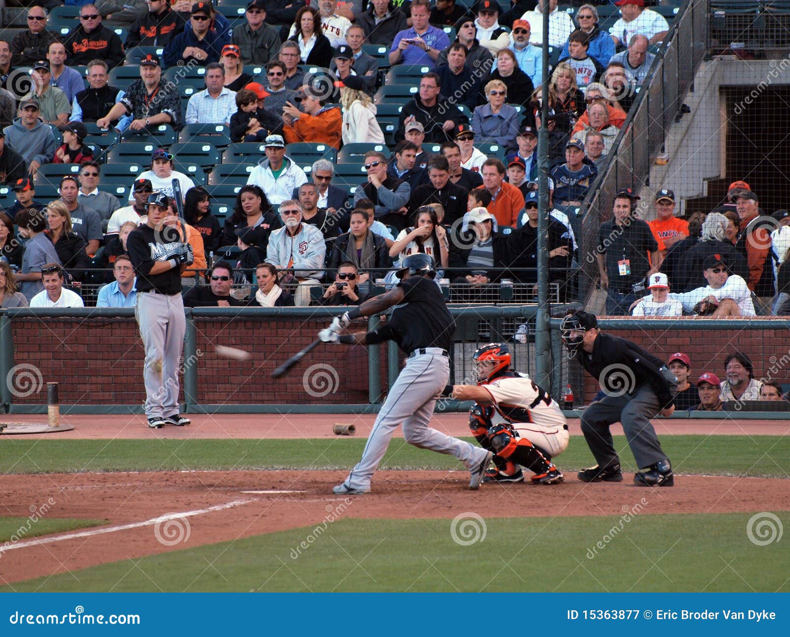 Marlins Hanley Ramirez Makes Contact with Fastball Editorial ...
