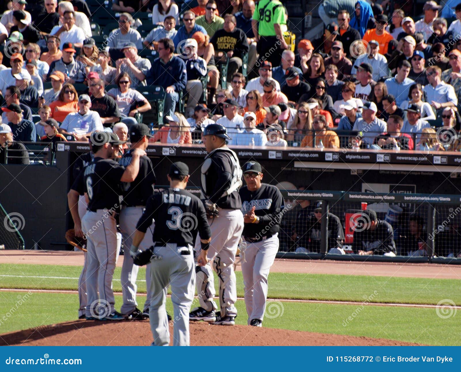 Marlins Manager Makes a Pitching Change Editorial Photography - Image ...
