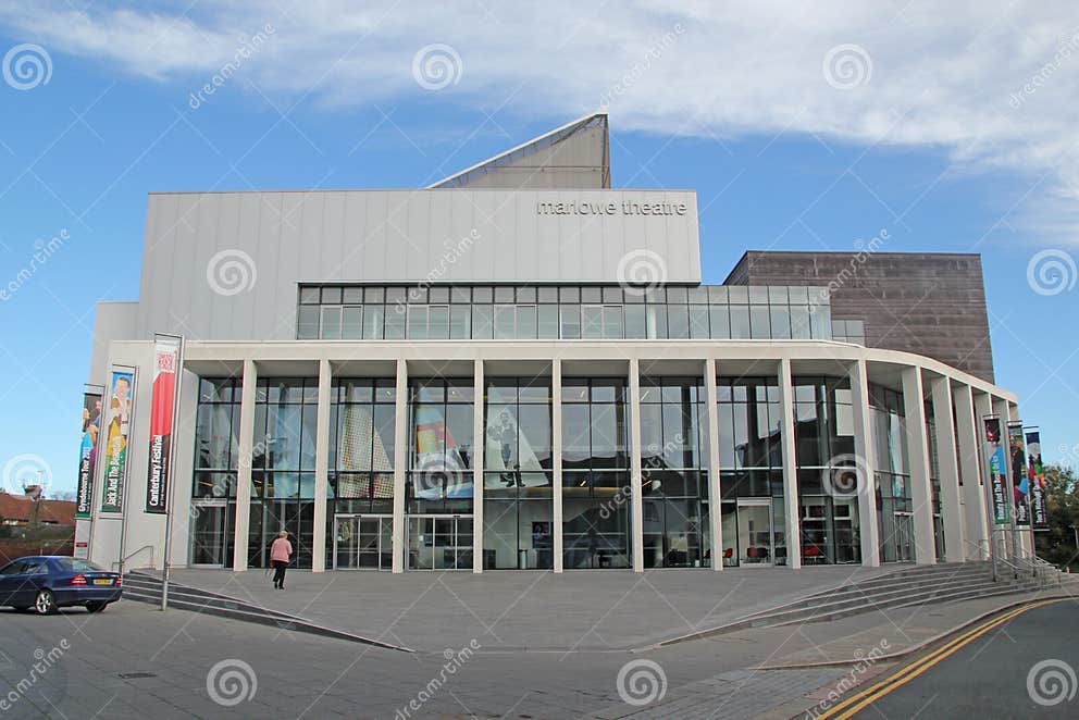 Marlowe Theatre photographie éditorial. Image du fond - 34900727
