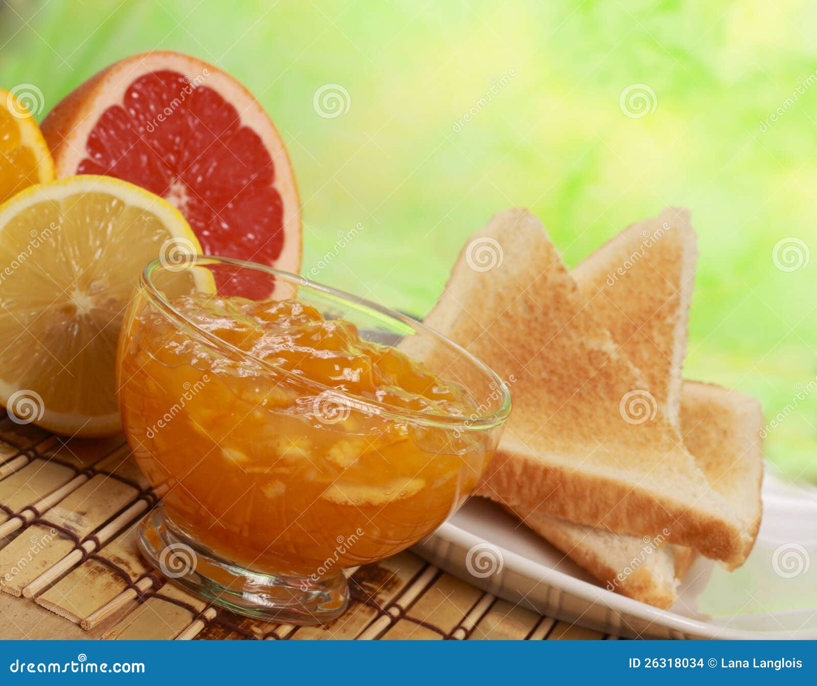 Marmalade for breakfast stock photo. Image of fresh, breakfast - 26318034