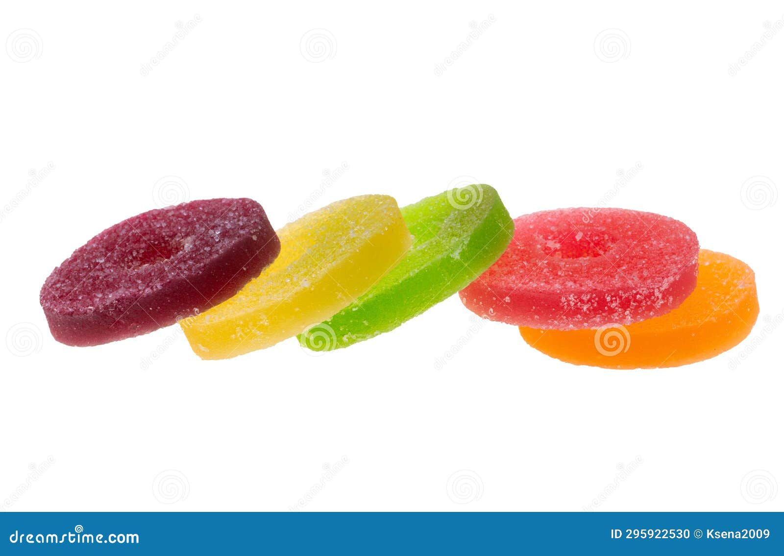 Marmalade candy isolated stock photo. Image of colorful - 295922530