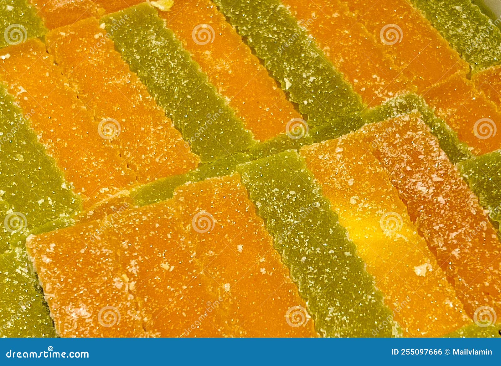 Marmalade Sweets of Square Shape Stock Photo - Image of confectionery ...