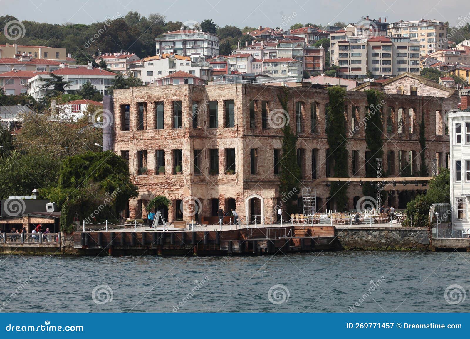 The Marmara Esma Sultan in Istanbul City Stock Image - Image of vehicle ...
