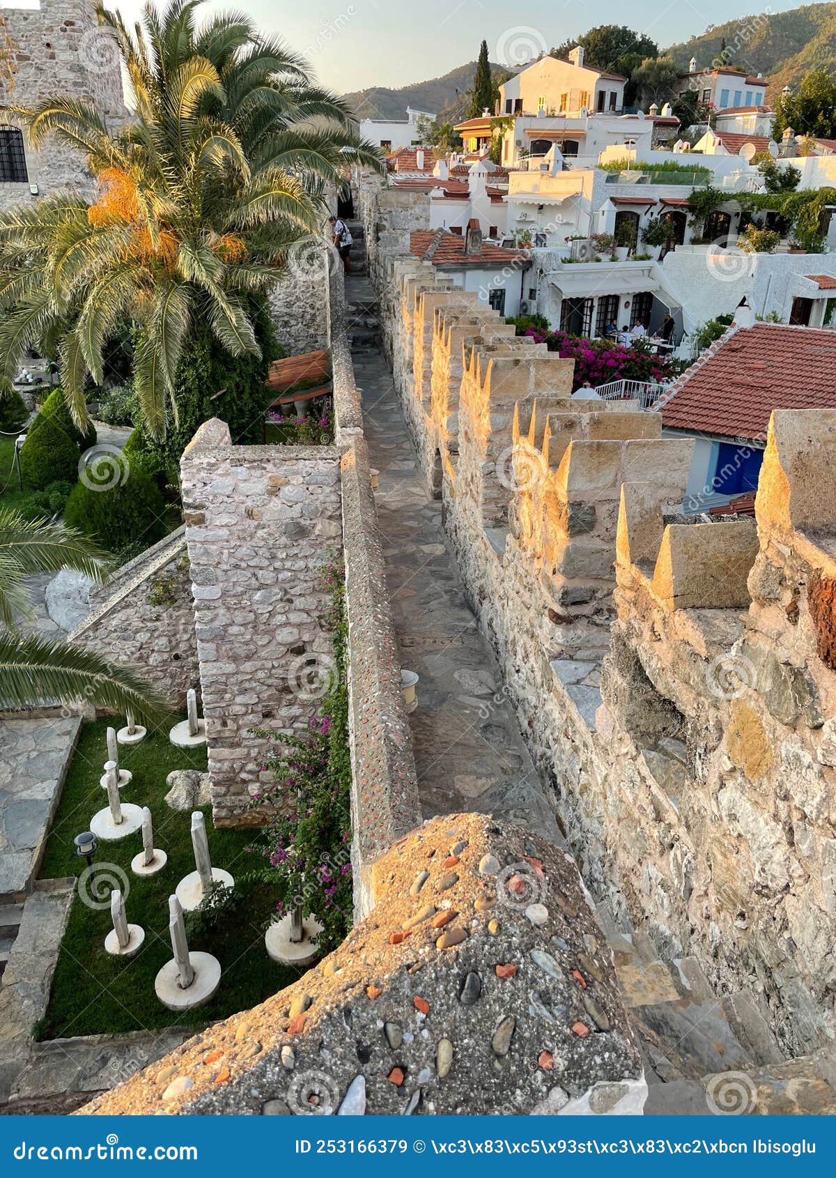The Marmaris Castle in Marmaris, Turkey. Editorial Stock Image - Image ...