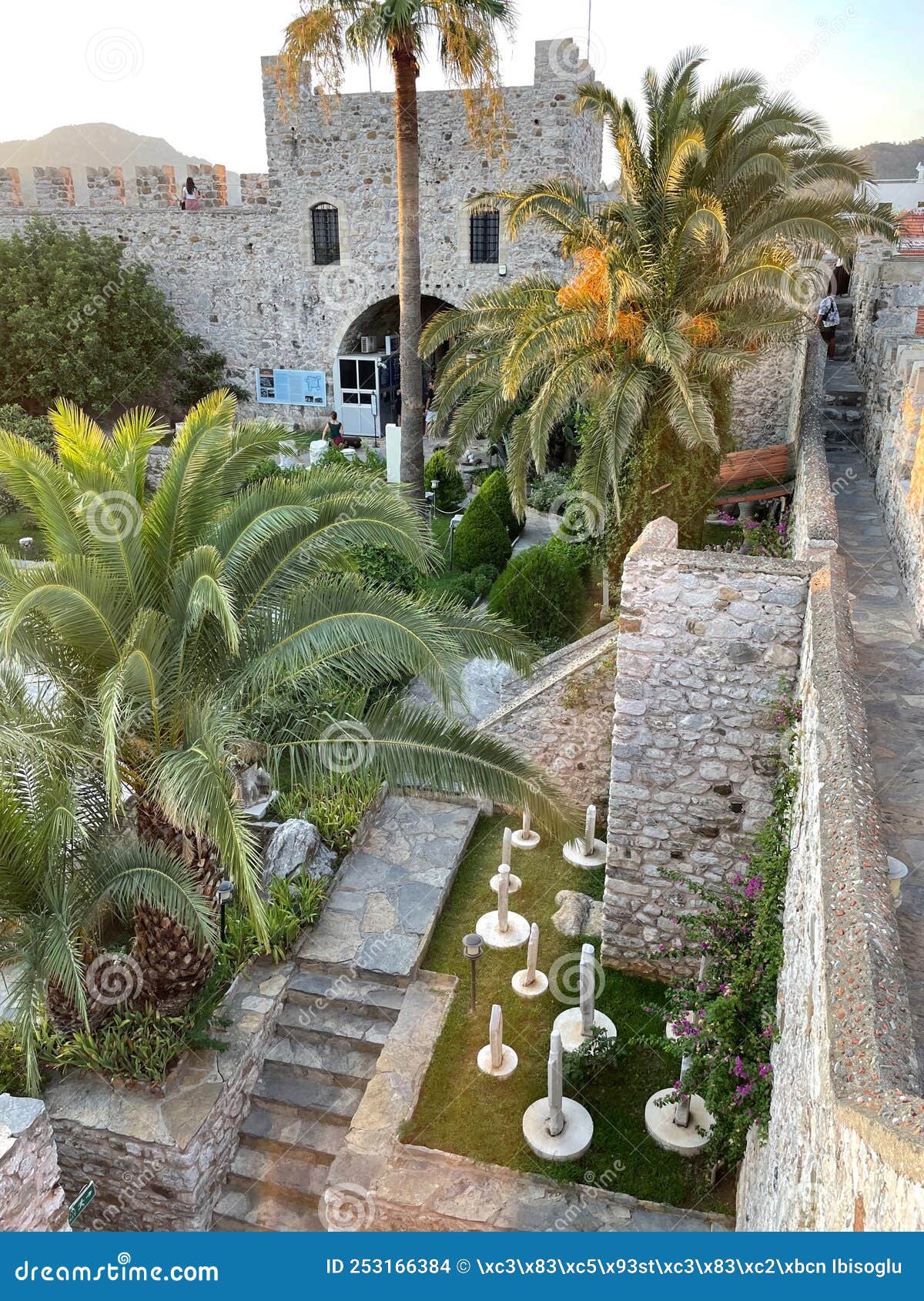 The Marmaris Castle in Marmaris, Turkey. Editorial Stock Image - Image ...