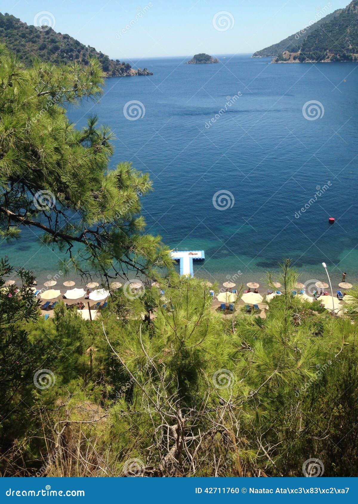 Marmaris stock photo. Image of tafrac14, promontory, ocean - 42711760