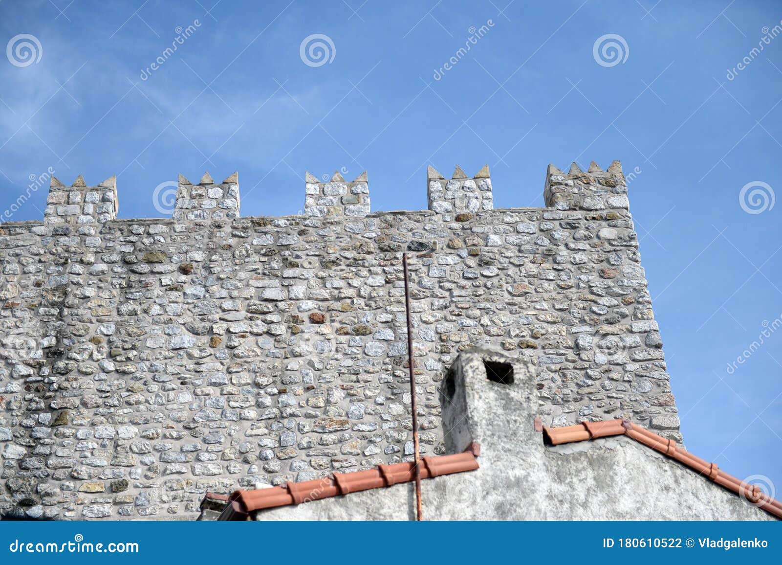 Wall of an Ancient Castle - a Fortress in Marmaris. Turkey Stock Photo ... Wall of an Ancient Castle - a Fortress in Marmaris. Turkey Stock Photo ...