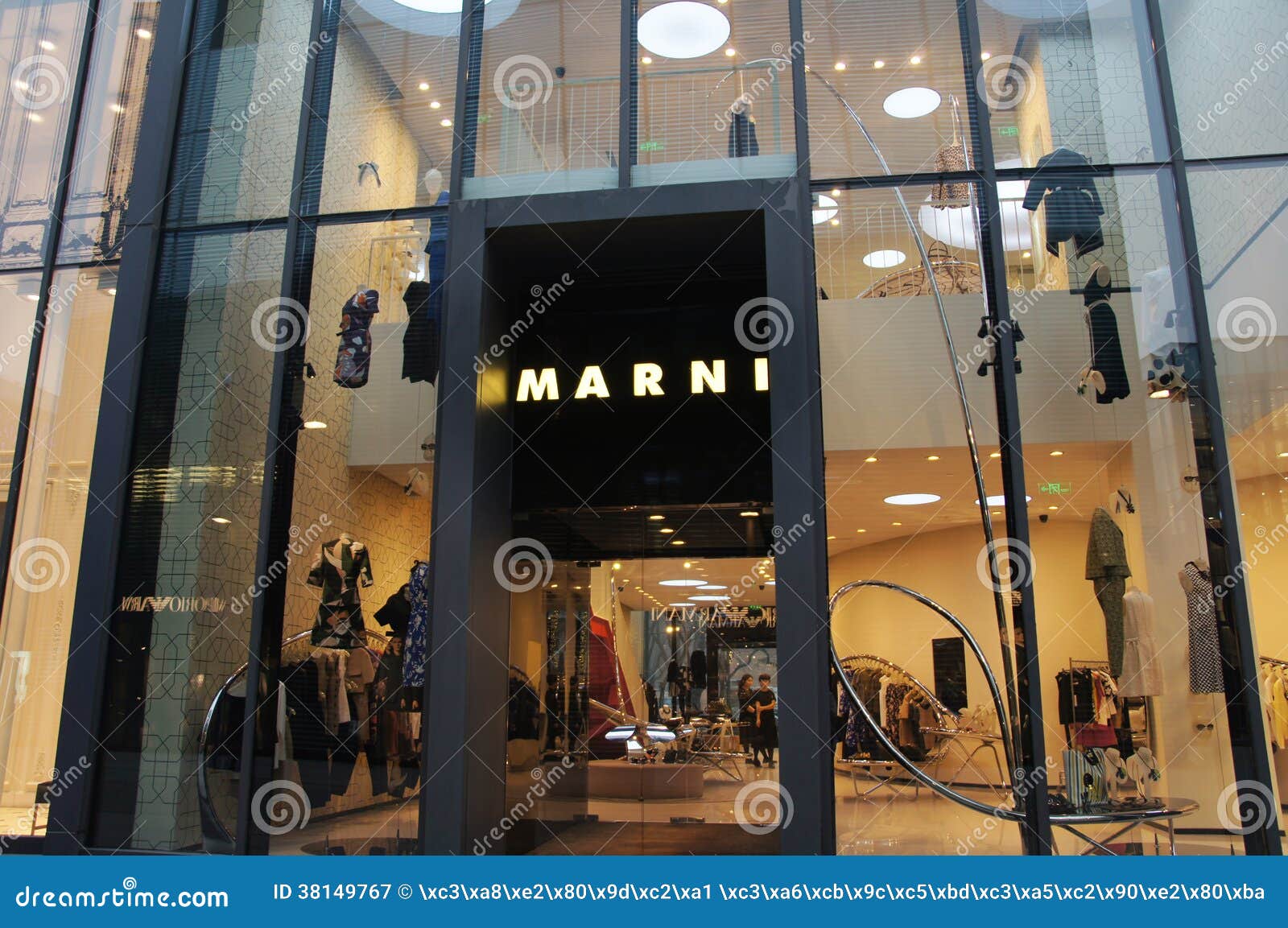 Marni Fashion Store in China Editorial Photography - Image of shopping ...