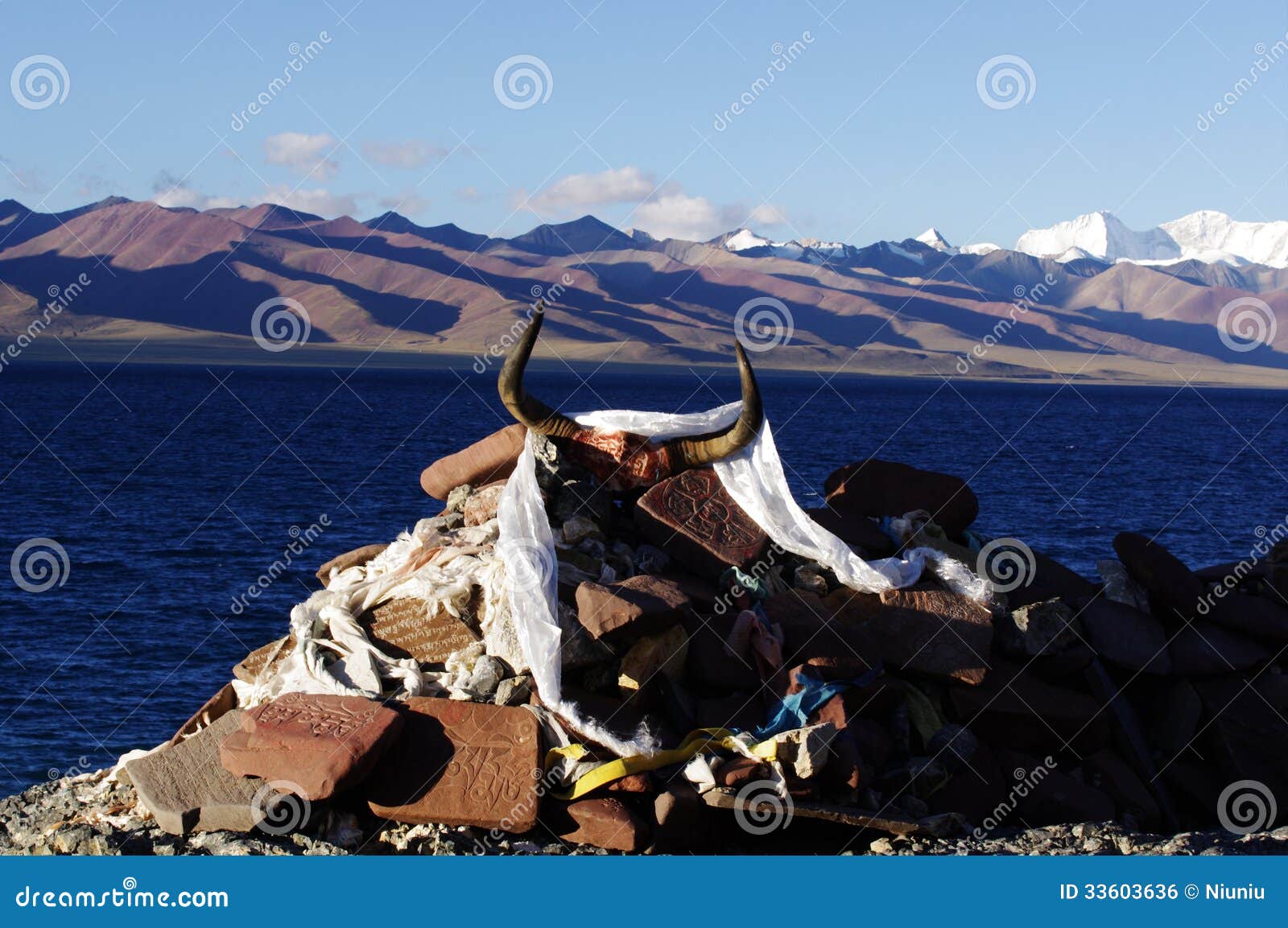 Marnyi Stone in the lake stock photo. Image of namtso - 33603636