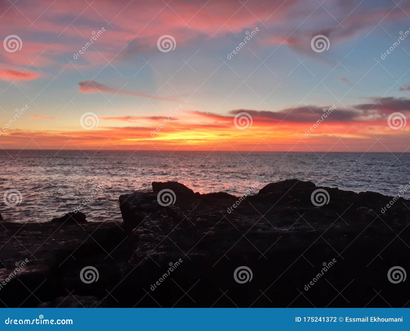Maroco stock photo. Image of rabat, sunset, maroco, beautiful - 175241372