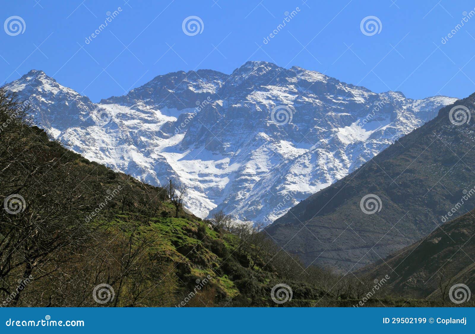 Marokko-Atlas-Berge Toubkal Stockbild - Bild von nord, maghreb: 29502199