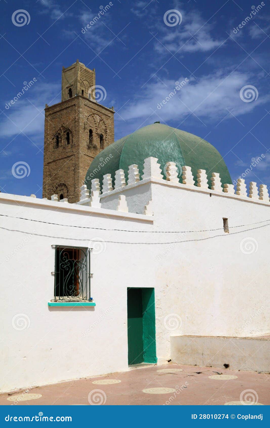 Marokko, EL Jadida, Alte Moschee Stockfoto - Bild von traditionell, marokkanisch: 28010274