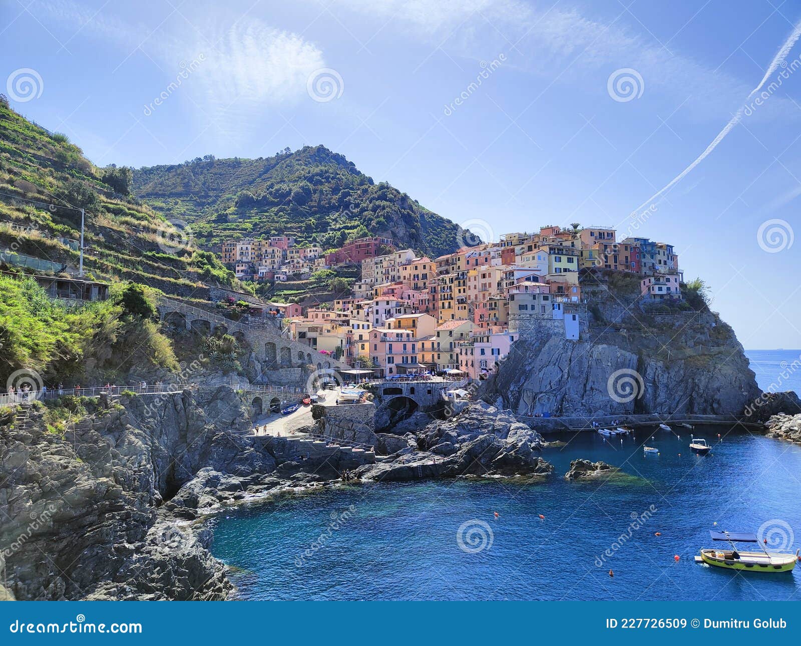 Marola landscape stock image. Image of levante, ligurian - 227726509