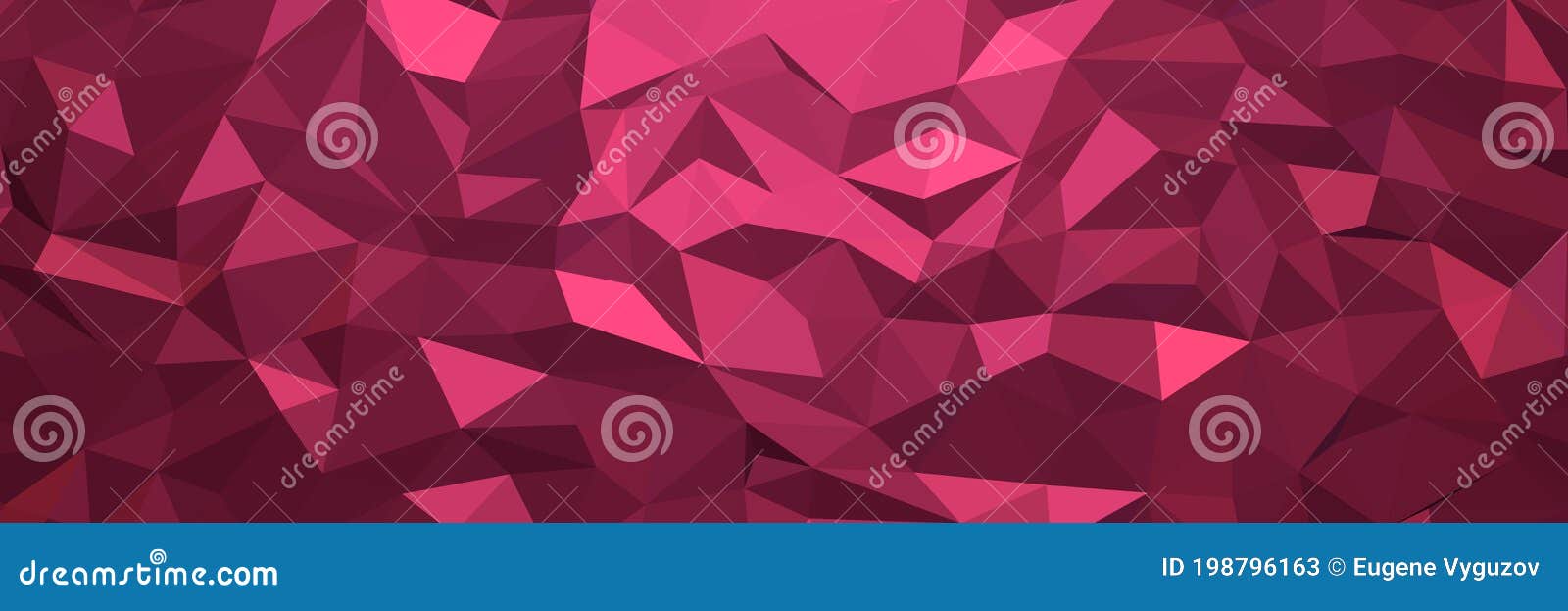 Maroon Abstract Background. Geometric Vector Illustration. Colorful 3D ...