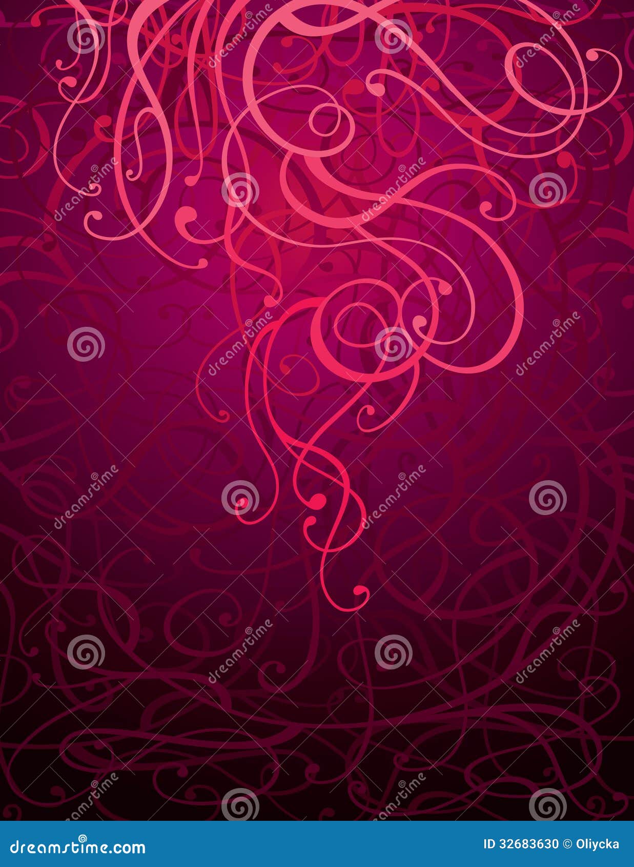 Maroon Abstract Ornament Background Stock Vector - Illustration of ...